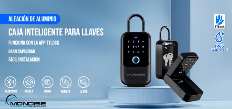 Caja con Código para Llaves | Cajetín Inteligente Candado +INFO